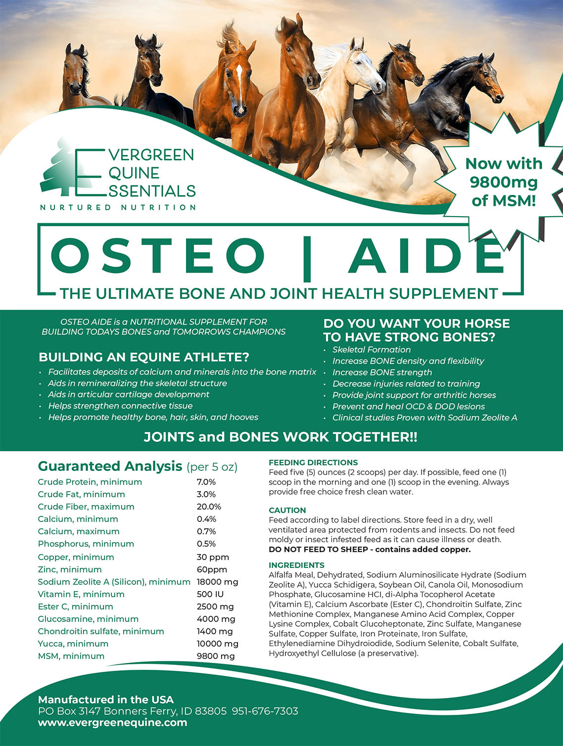 Osteo-Aide 10 lb Bag